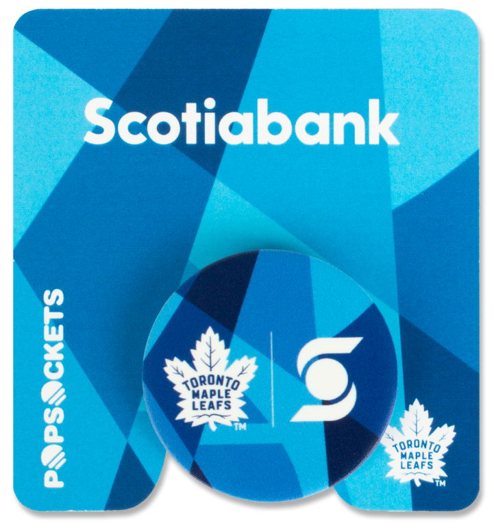 Showcase: Leafs & Scotiabank Branded Popsockets to Promote Scotia Perks ...